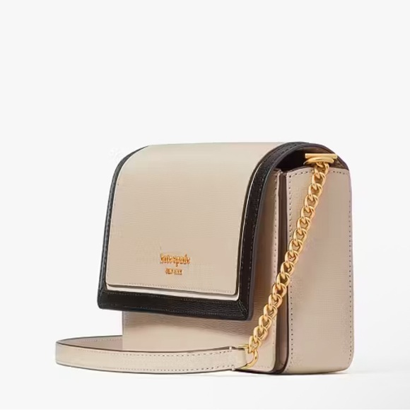 kate spade | Bags | Kate Spade Beige And Black Crossbody Bag Morgan Nwt ...